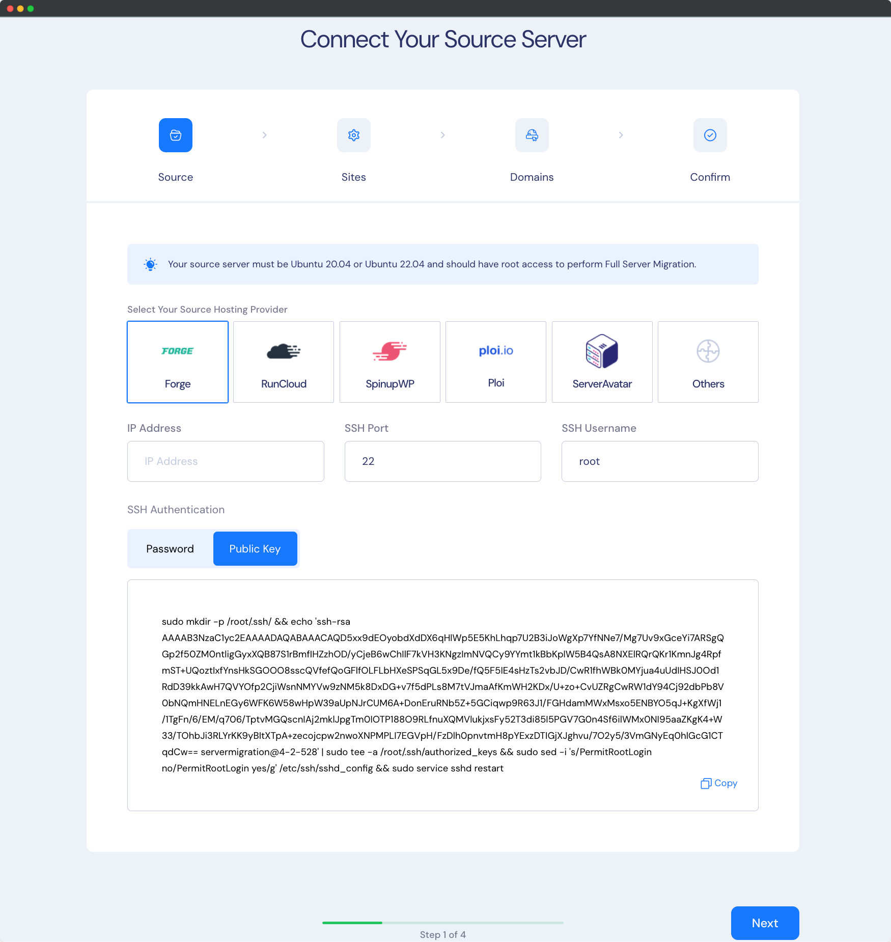 How To Perform A Full Server Migration With xCloud? - xCloud