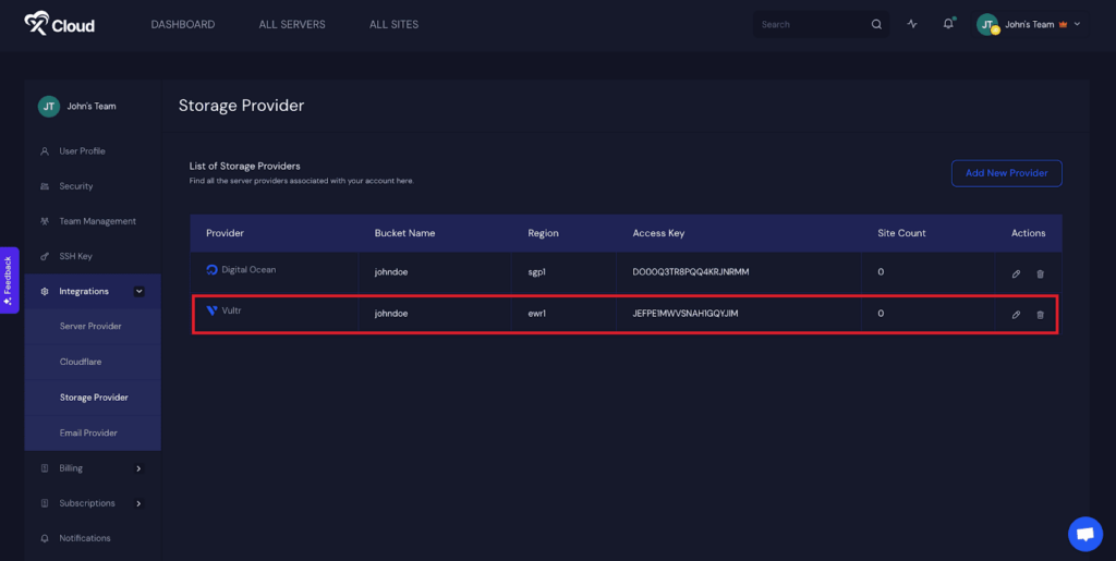 Site Backups In xCloud - xCloud