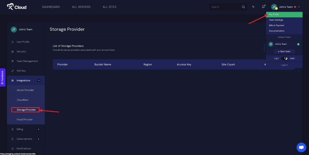 Site Backups In xCloud - xCloud