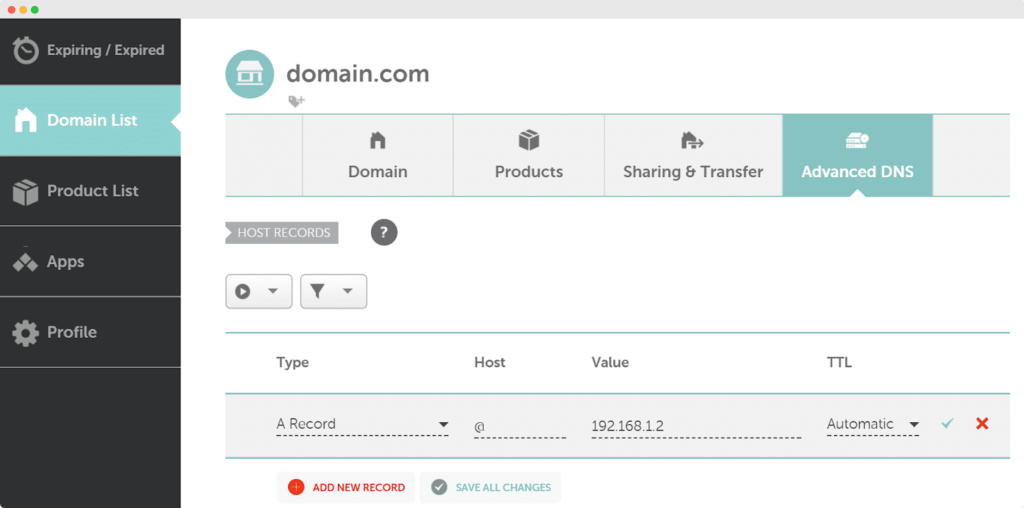 How To Setup DNS Record In xCloud? - xCloud