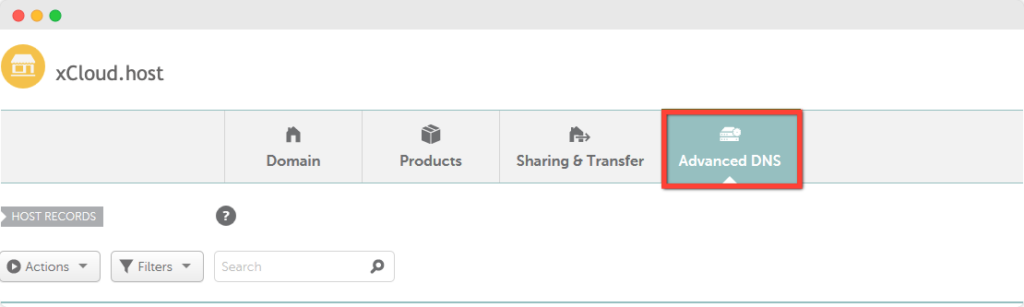 How To Setup DNS Record In xCloud? - xCloud