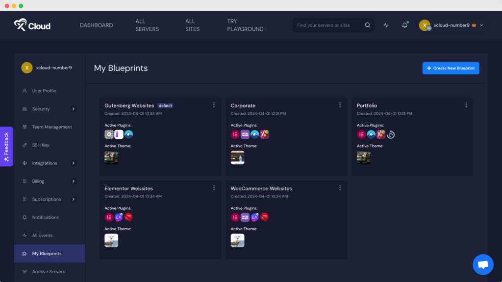 How To Use Blueprints in xCloud - xCloud
