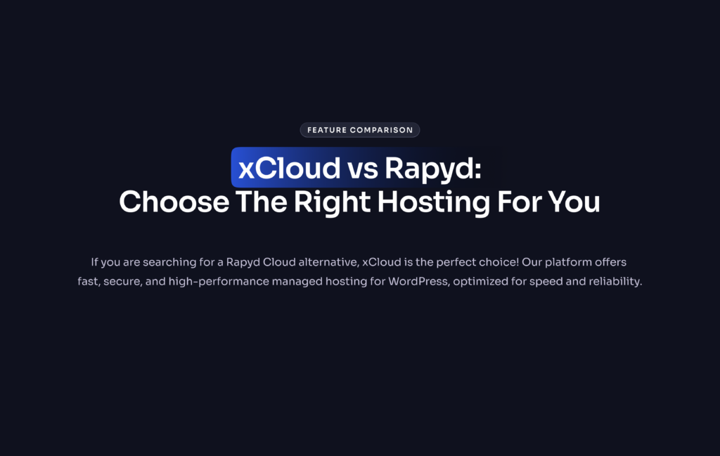 xCloud vs Rapyd Cloud | A Complete Comparison