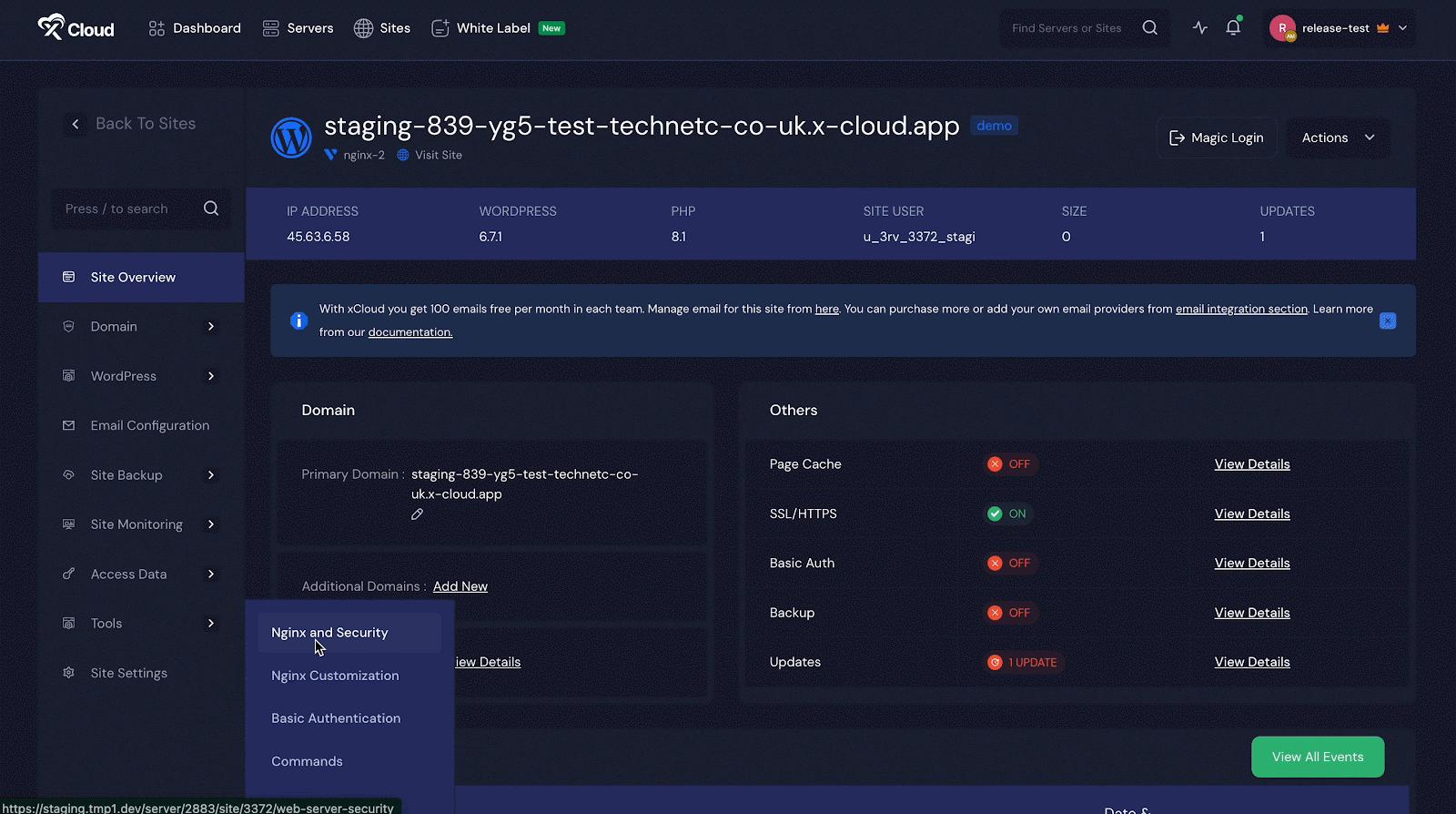 How to Enable AI Bot Blocker for Your Website in xCloud? - xCloud