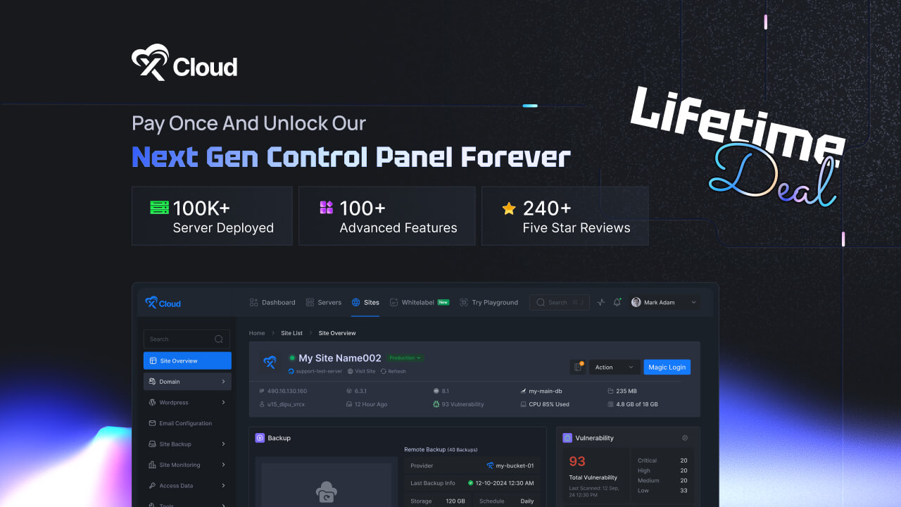 xCloud- Next-Gen Managed Hosting & Server Management for WordPress, Laravel & PHP Applications